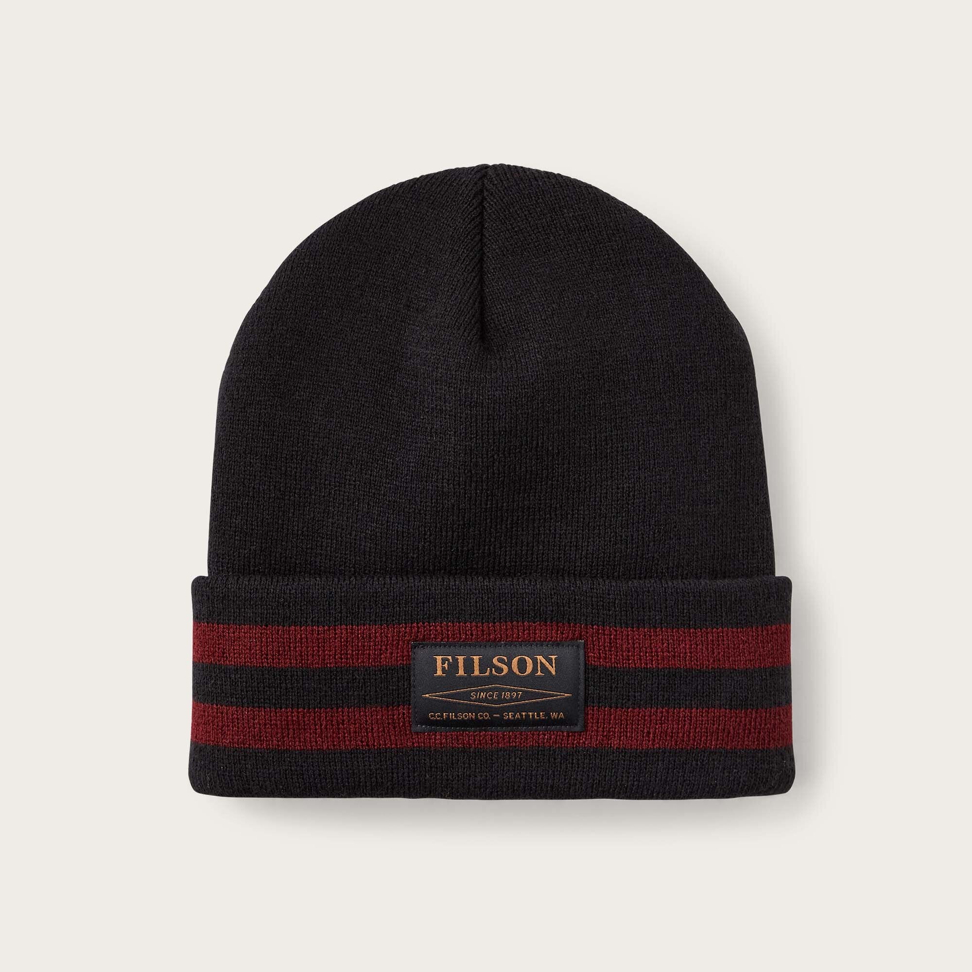 Ballard watch cap von Filson | Charcoal sequoia (Grau)