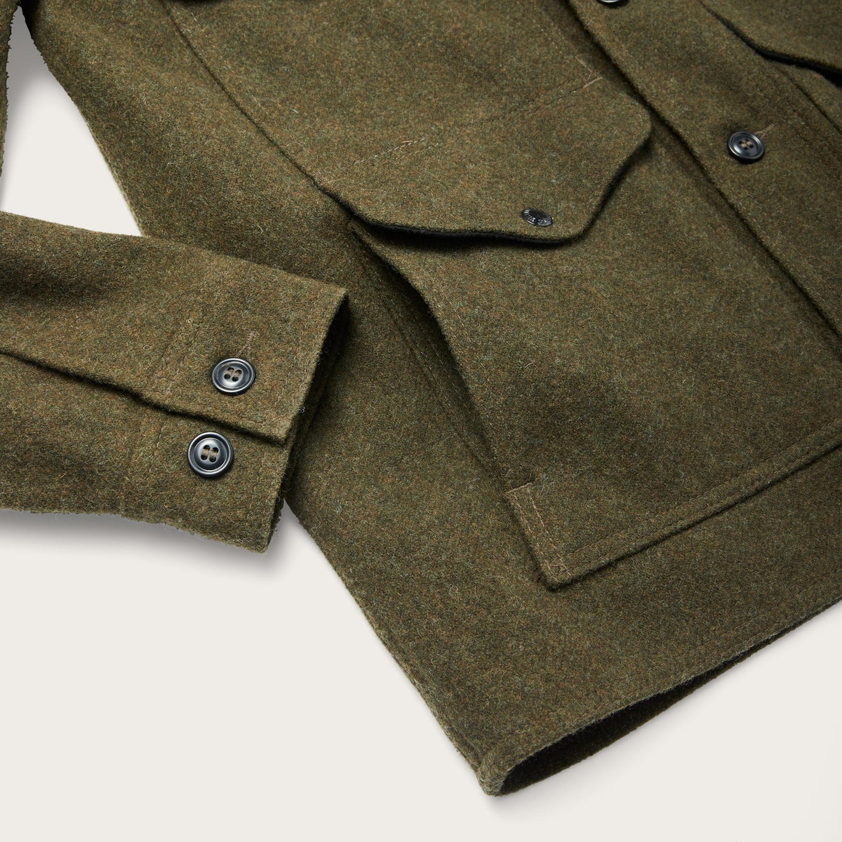 Mackinaw wool cruiser jacket von Filson | Forest green (Grün)
